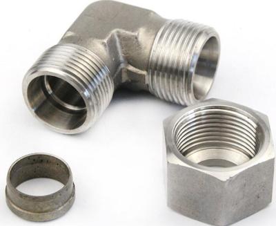 China Pipe Lines Connect Hydraulic Elbow Fittings 1c9 1d9 Male Connection 90 Degree Elbow for sale