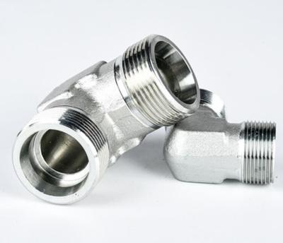 China 90 Degree Elbow Hydraulic Fitting Suppliers SAE Standard 1c9 Male Hydraulic Adapter for sale