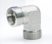 China 1C9 1D9 Hydraulic Connector Hydraulic 90 Degree Elbow Joint with Round Head for sale