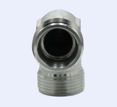 China Customized Size 90 Degree Elbow Jic Carbon Steel Pipe Fittings 1cg9 Swivels Hydraulic Joint for sale