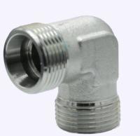 China Customized Size Male Connection Stainless Steel Hydraulic Fittings with Rubber Seal for sale