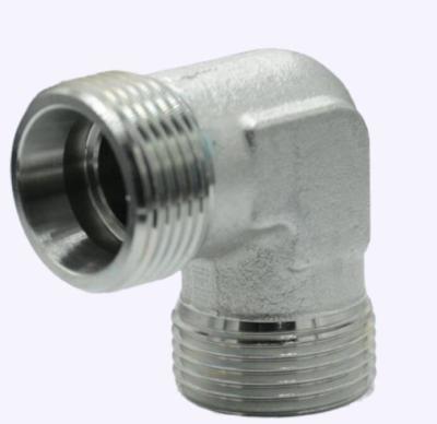 China Customized Size Male Connection Stainless Steel Hydraulic Fittings with Rubber Seal for sale