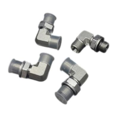 China Galvanized Sheet DIN Standard 90 Degree Elbow for Adjustable Stud Ends and BSP Thread for sale