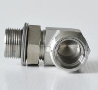 China Supply Hydraulic Adapters 90 Elbow Adaptors O-Ring Carbon Steel Galvanized Hose Fittings for sale