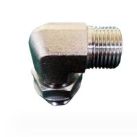 China DIN Standard Medium Carbon Steel Hydraulic Fittings for OEM O-Ring Face Seal Elbow for sale