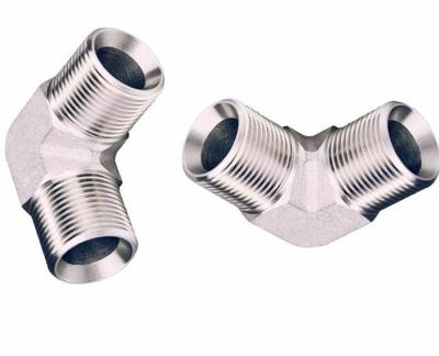 China Hydraulic System Hexagon Head DIN Standard Hydraulic Line Transition Fittings Adapter for sale