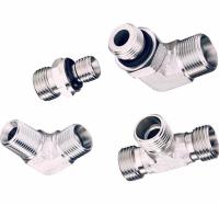China Medium Carbon Steel Hydraulic Hose Bsp Fittings with Hexagon Head Type from OEM for sale