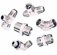 China Silver Hexagon Head Type Reusable Hydraulic Hose Fittings for Stainless Steel Fittings for sale