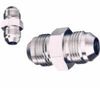 China Medium Carbon Steel Pipe Lines Connect Jic Male Cone Straight Nipple Reducing Adapter for sale