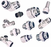 China Medium Carbon Steel Pipe Lines Connect Jic Male Cone Straight Nipple Reducing Adapter for sale