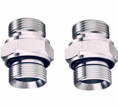 China Custom 45 Carbon Steel Galvanized Hydraulic Transition Adapter for Pipe Lines Connect for sale