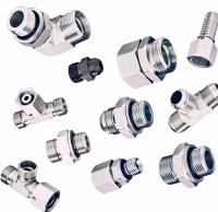 China Stainless Steel Hydraulic Fitting Adapter For DIN Orfs Metric Bsp Jic for sale