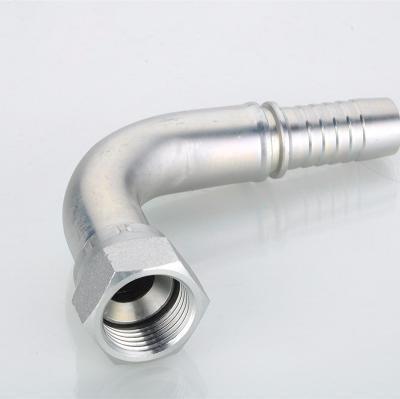 China Supply 90 Degree Elbow Jic Female 74 Cone Seat Hose Fitting for JIS Standard Connection for sale