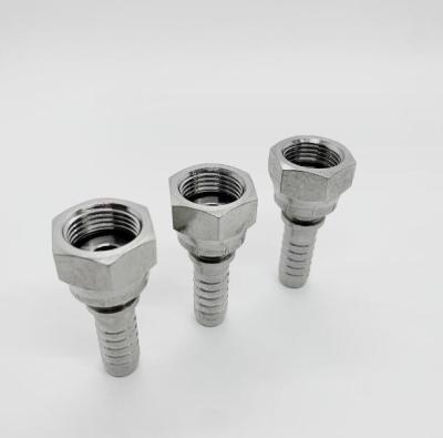 China US 6.6/Piece Hydraulic Connectors Parker One Piece Fittings Jic Standard Hose Fitting for sale
