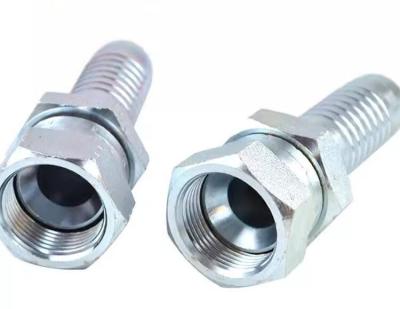 China Jic Standard Model NO. 26711 Hydraulic Female Hose Nipple Fitting 74 Degree Cone Seat for sale