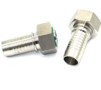 China 20411 Metric Female 24 Cone O-Ring L. T. Straight Hydraulic Hose Pipe Ferrule End Fittings for sale