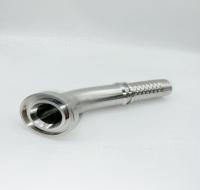 China SAE Flange Heavy Series Stainless Steel Material Pipe and Hydraulic Patch Swaged Hose Fitting 87641 for sale