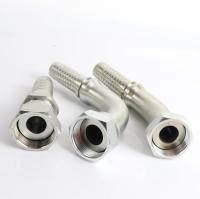 China Stainless Steel Hydraulic Hose Fitting 45 Degree SAE Flange 87641 for Heavy Duty for sale