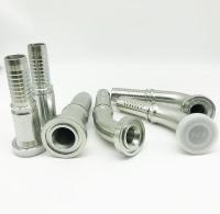 China High Pressure Hydraulic 45 Degree SAE Flange Fittings Stainless Steel Pipe Fittings for sale