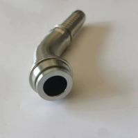 China Stainless Steel Interlock Pipe Fitting 87641 for Hydraulic Hose SAE Flange 9000 Psi for sale