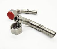 China Metric O-Ring Seal Joint Swivel Elbow Hydraulic Hose Fitting 20591 High Temperature for sale