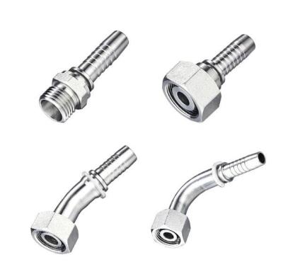 China Metric Jic/Bsp/BSPT/NPT/Orfs/SAE Female Male Stainless Steel Hydraulic Hose Fittings for sale