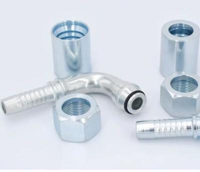 China 90 Degree Hydraulic Elbow Fittings for Metric Oil 20491 Made of Stainless Steel for sale