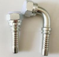 China Female Connection Galvanized Sheet 90 Elbow Hydraulic Hose Connectors and Fittings 20491 for sale