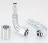 China 20491 Series 90 Degree Metric Female 24 Degree Cone O-Ring L. T. Hydraulic Hose Fittings for sale