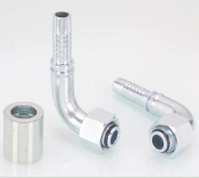 China 20491 Series 90 Degree Metric Female 24 Degree Cone O-Ring L. T. Hydraulic Hose Fittings for sale