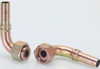 China 20491 Carbon/Stainless Steel Hydraulic Crimping Hose Fitting Female Metric 24 Cone Seal Dkol for sale