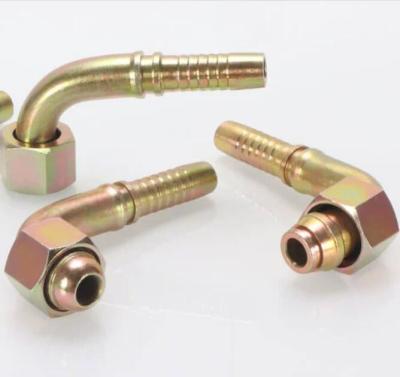 China Repeat Buyers' Top Choice Hydraulic Hose Connectors with Medium Carbon Steel Fittings for sale