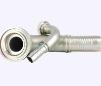 China GB Standard Round Head Hydraulic Fittings for Excavator 87391 in Stainless Steel for sale
