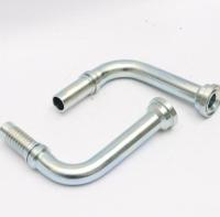 China Stainless Steel 90 Degree SAE Split Flange Clamp 3000 Psi for CNC Machining Needs for sale