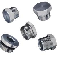 China Galvanized Sheet Round Head Stainless Pipe Adapter High Pressure Hydraulic Fittings for sale