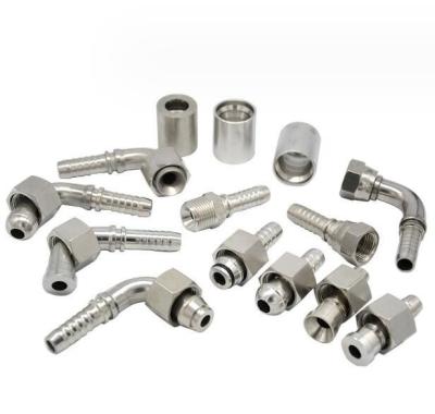 China High Temperature Work Customized Size Steel Hydraulic Hose Fittings Parker Fittings for sale