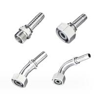 China 20511 24 Cone Oring Reusable Hydraulic Hose Fitting NPT JIC SAE BSP BSPT METRIC at Best for sale