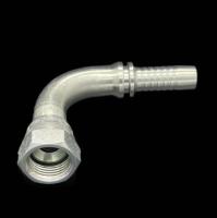 China Long Working Life Jic 37 Elbow Two Piece Crimp Hose Fitting for 1sn/2sn/4sp Hose Fjx90 for sale