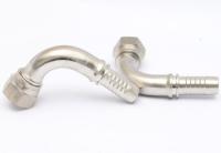 China American Jic Female 74 Cone 90 Elbow Hydraulic Hose Ferrule End Fittings Pipe Adapter for sale