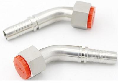 China Pipe Lines Connect 20441 Carbon Steel Metric 24 Cone Seal Hydraulic Crimp Hose Fitting for sale