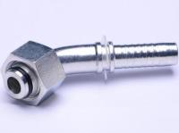 China 20441 Stainless Steel Hydraulic Elbow Pipe Hose Fittings Metric for Crimping Pressing for sale