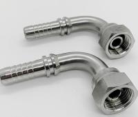 China 22691 Excavator Hydraulic Connector 90 Degree Elbow Bsp Female 60 Cone Standard Fitting for sale