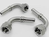 China 90 Degree Bsp Female 60 Degree Cone Hose Fitting 22691 Made in for Pipe Lines Connect for sale