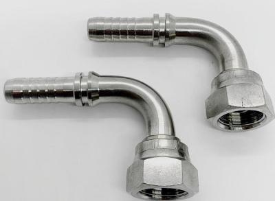 China 90 Degree BSP Hydraulic Pipe Fitting for Pipe Lines Connection Female Connection for sale