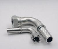 China Stainless Steel 90 Degree BSP Female 60 Degree Cone 22691 Hose Fitting Advantage for sale