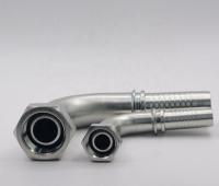 China 90 Degree Elbow Bsp Female 60 Cone Hydraulic Hose Fitting For Excavator for sale