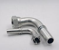 China 90 Degree Bsp Female 60 Degree Cone Hydraulic Hose Fittings for Pipe Lines Connection for sale