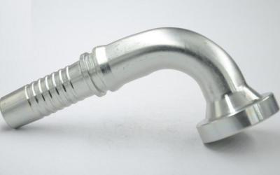 China Female CNC Technology Hydraulic Flange Connector Fitting for 9000 Psi Hydraulic Hose for sale