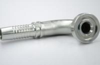 China Female CNC Technology Hydraulic Flange Connector Fitting for 9000 Psi Hydraulic Hose for sale