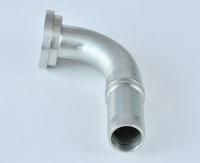 China 90 Degree SAE Female 6000 Psi Flange Hydraulic Hose Fitting for Pipe Lines Connect Sell for sale